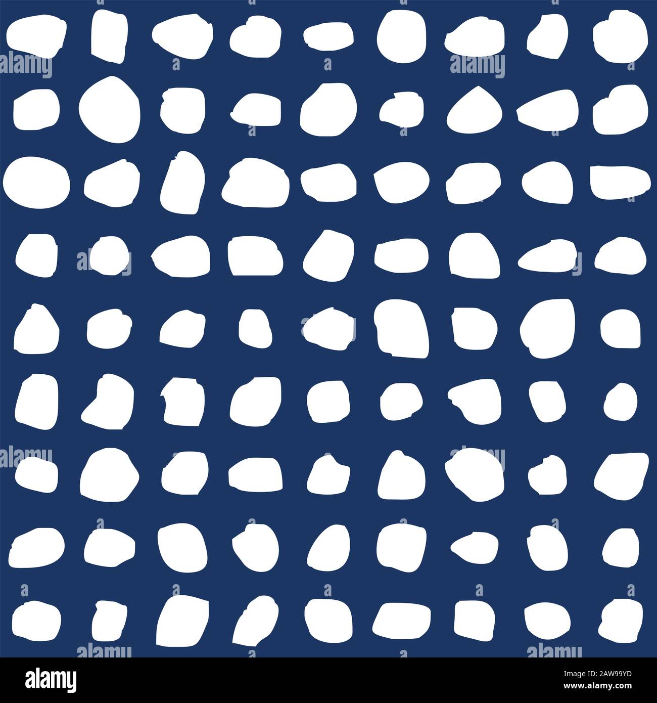 Seamless pattern of irregular shapes. Fascinating background for ...