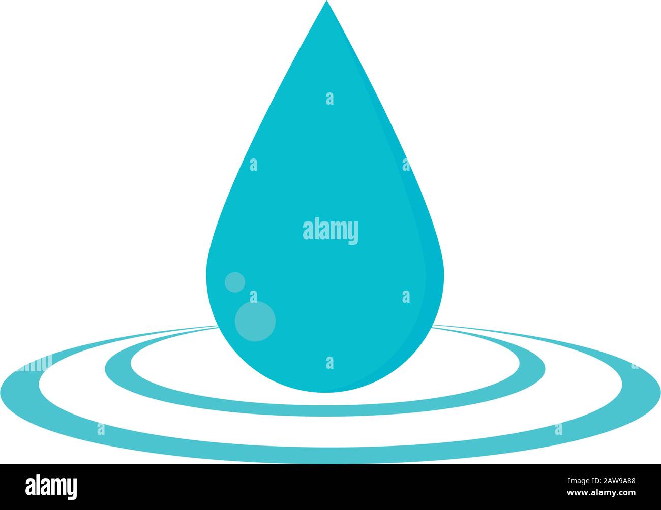Isolated water drop vector design Stock Vector Image & Art - Alamy