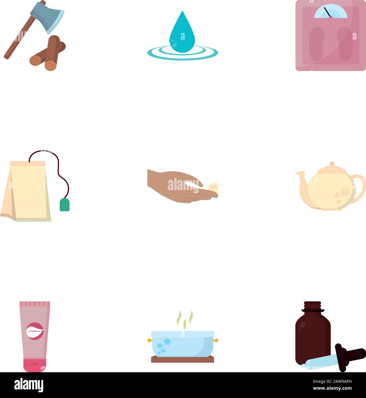 Scale tea Stock Vector Images - Alamy