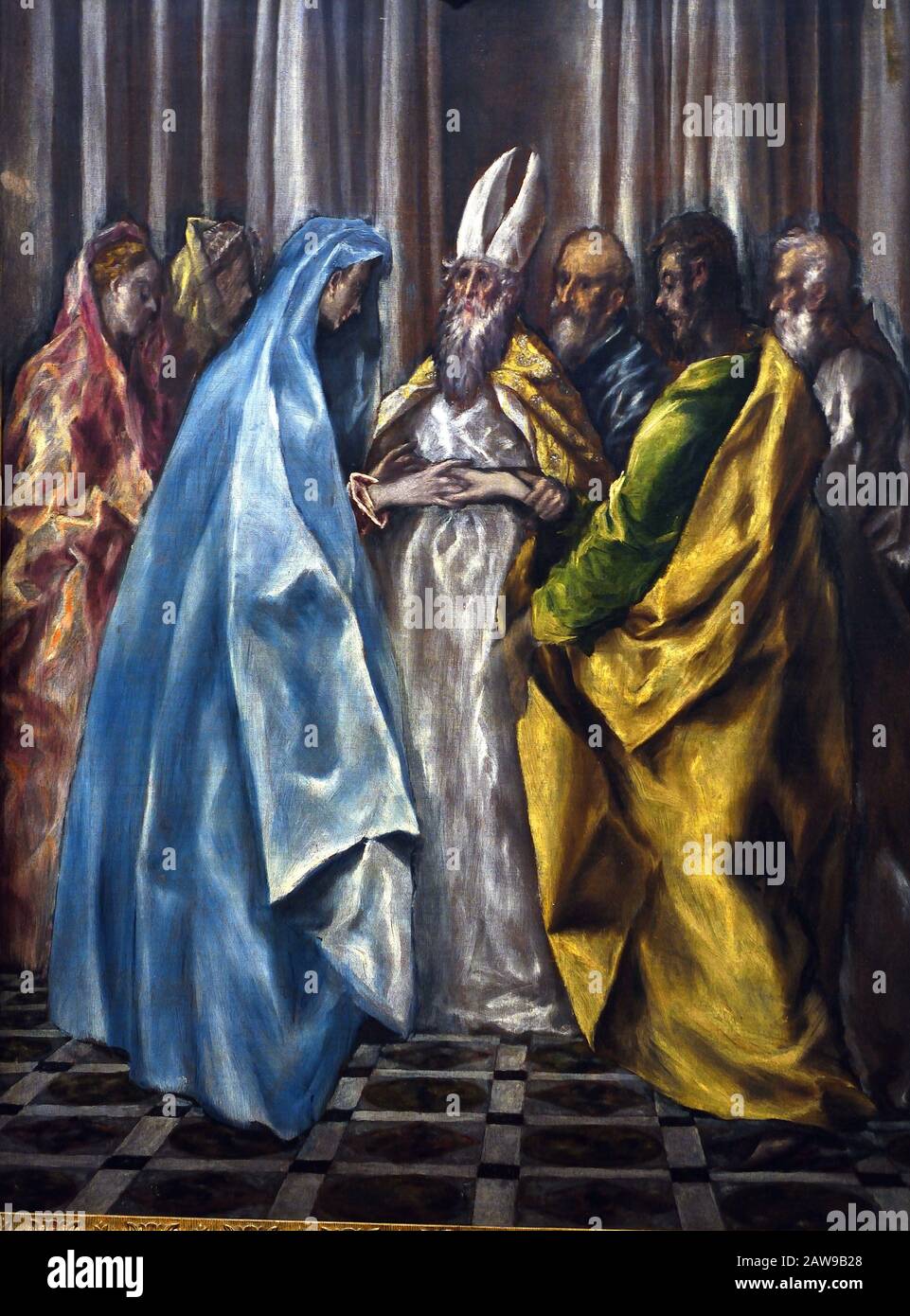 The Marriage of the Virgin 1600 El Greco (Domenikos Theotokópoulos ...
