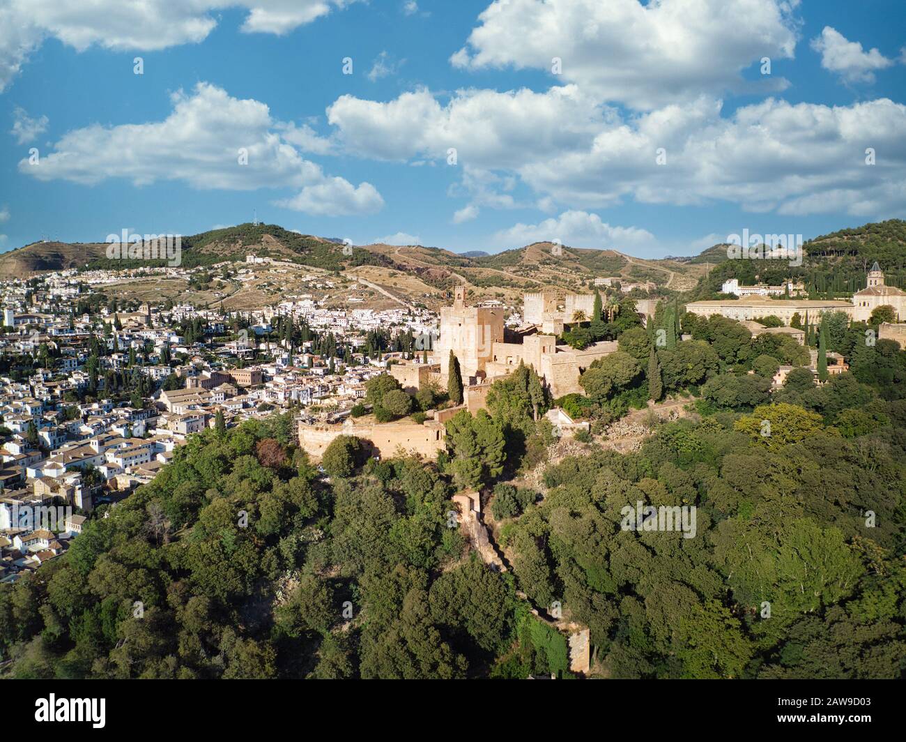 The alhambra aerial hi-res stock photography and images - Alamy