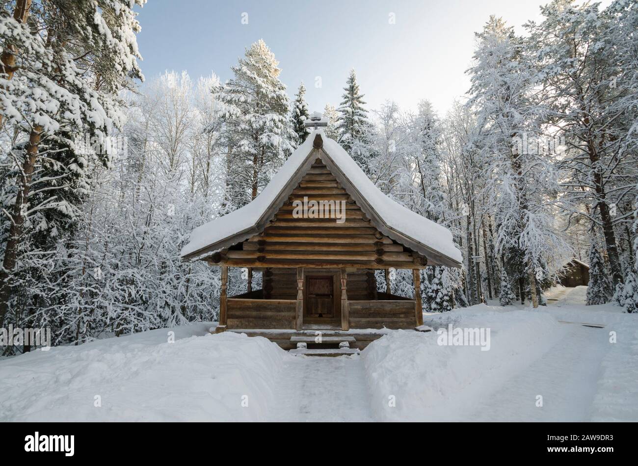 Forest chapel hi-res stock photography and images - Alamy