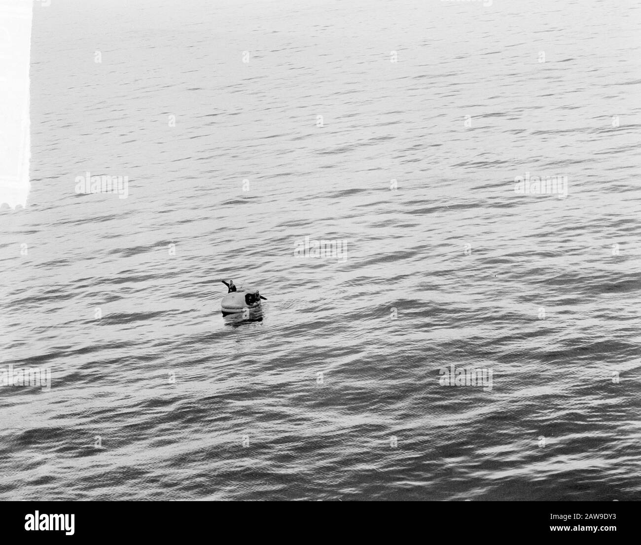 Air Force soldiers on raft in the North Sea for 24 hours Date ...