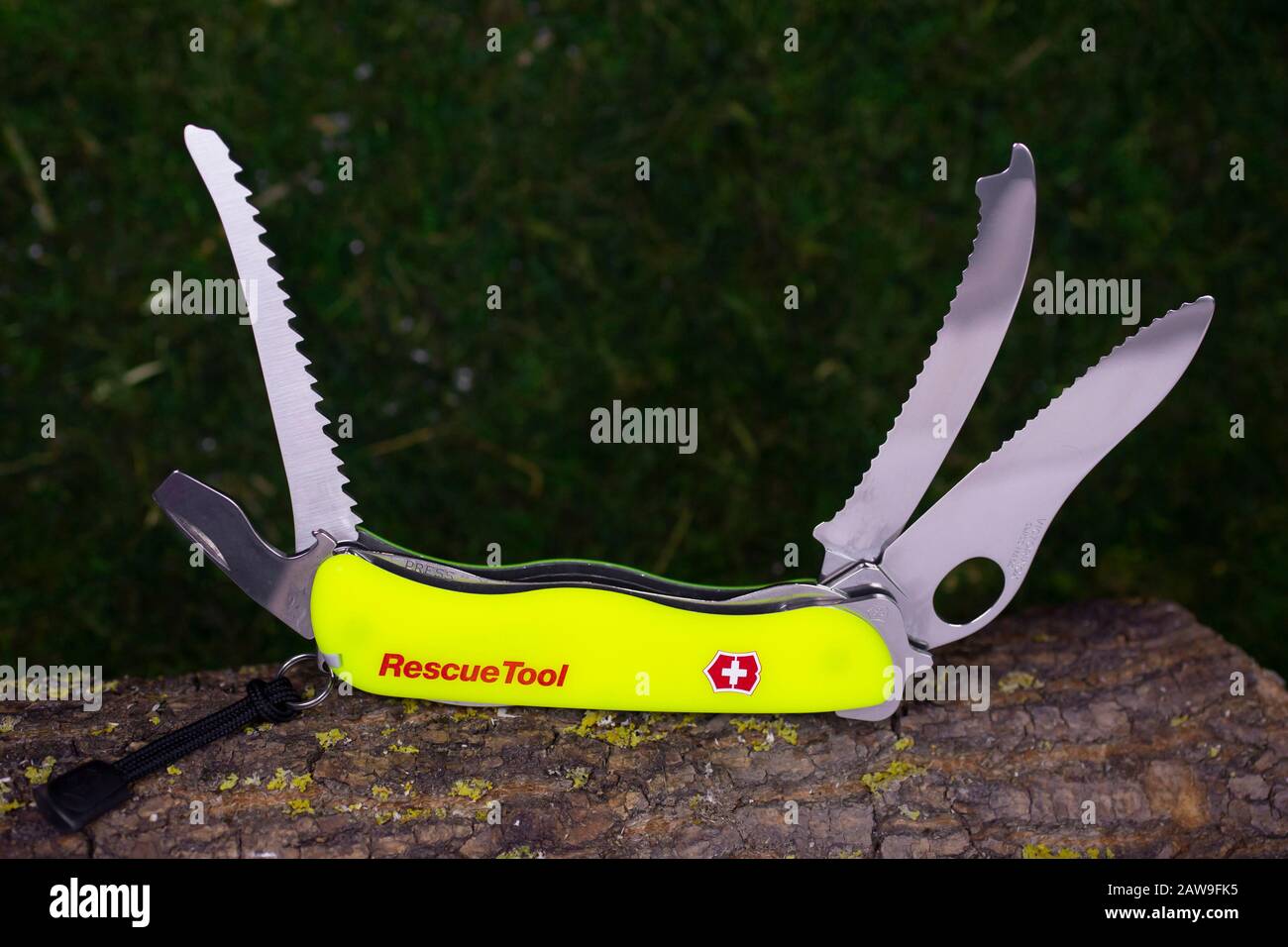 Ibach, Switzerland 02.02.2020 - Rescue tool Victorinox Multitool Stock ...