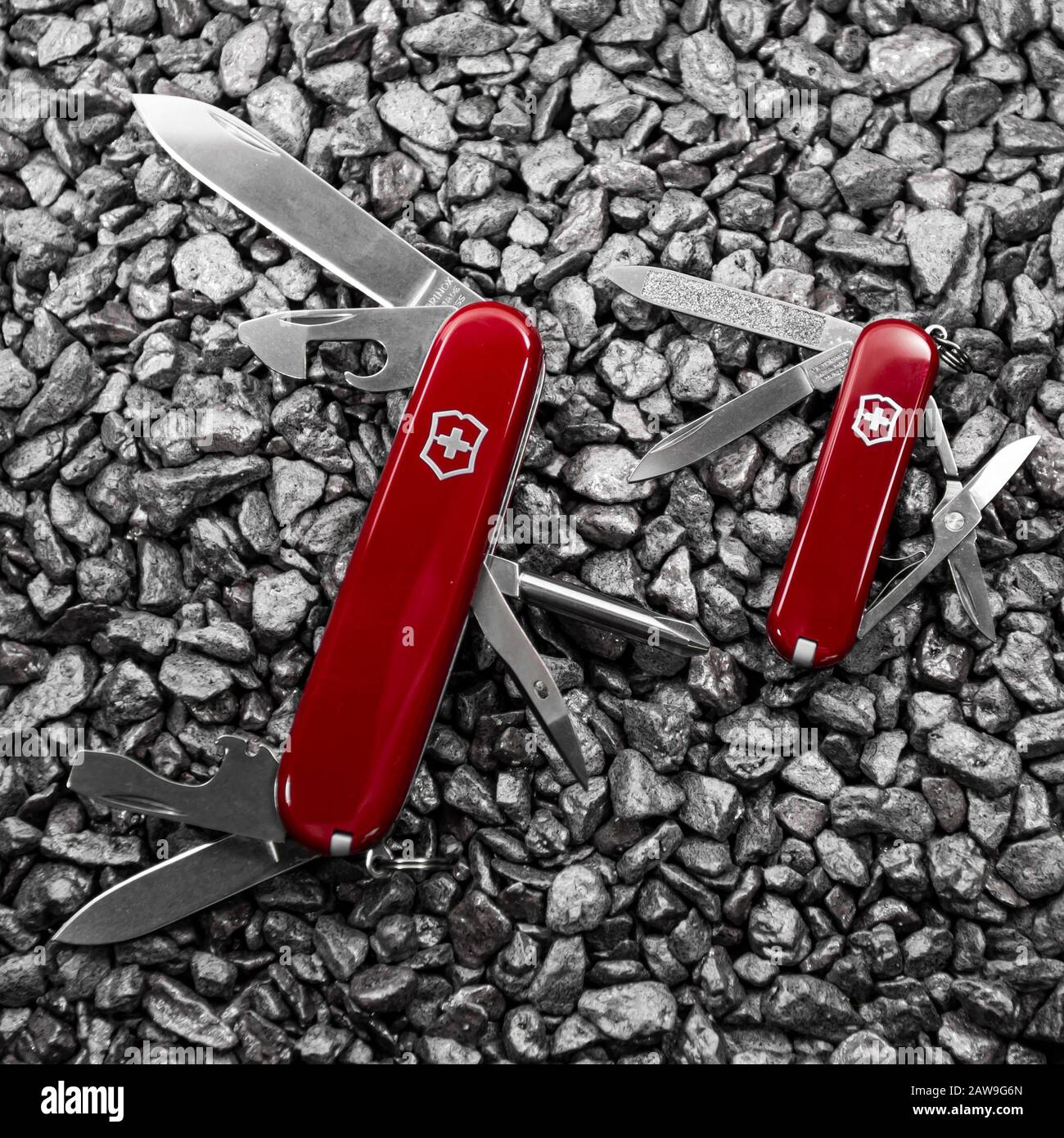 Swiss knife 2020 hi-res stock photography and images - Alamy