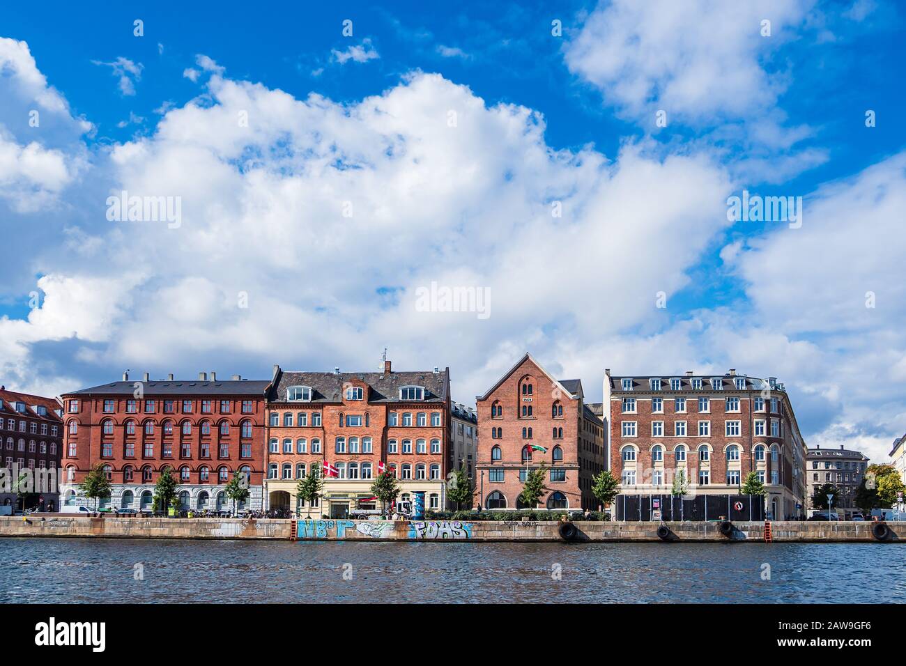 Historical buildings in the city Copenhagen, Denmark Stock Photo - Alamy