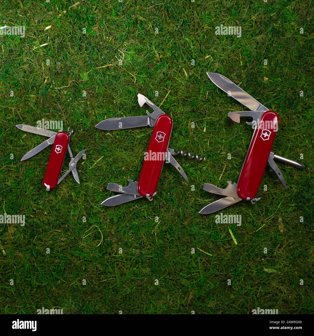 Swiss knife 2020 hi-res stock photography and images - Alamy