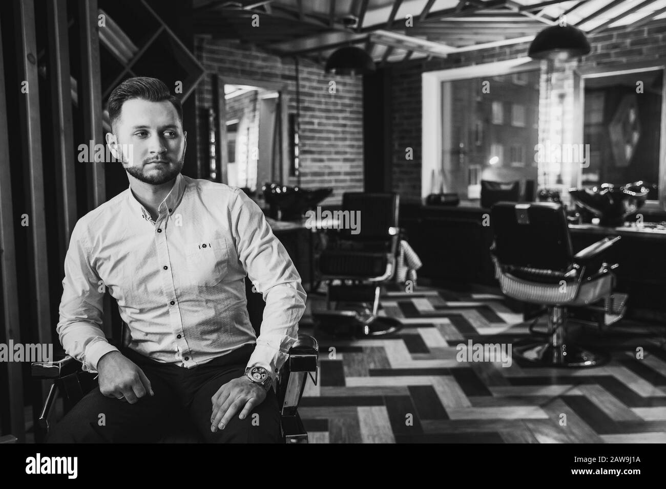 Mens styling comb Black and White Stock Photos & Images - Alamy