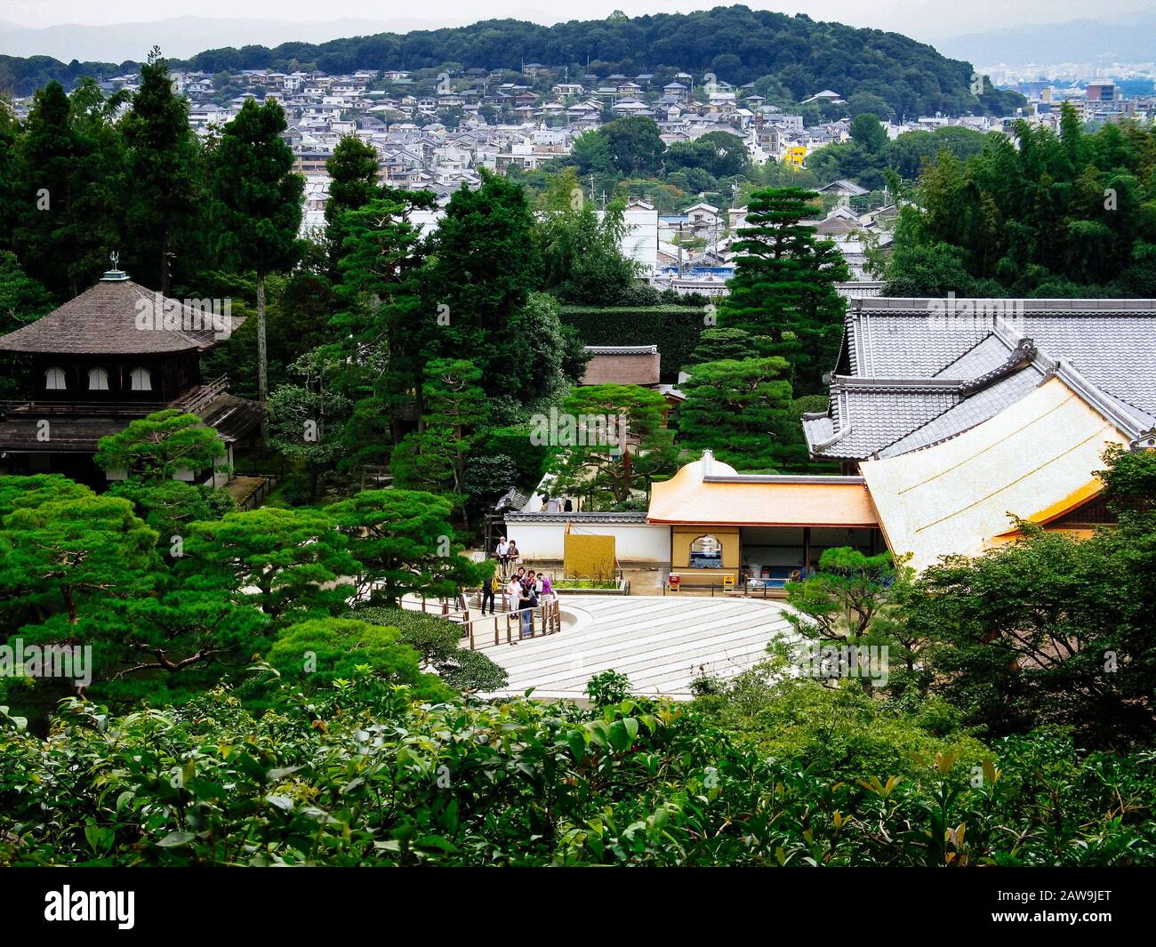 Ginkakuji (Silver Pavilion), Zen temple in Kyoto, Japan, Asia Stock ...