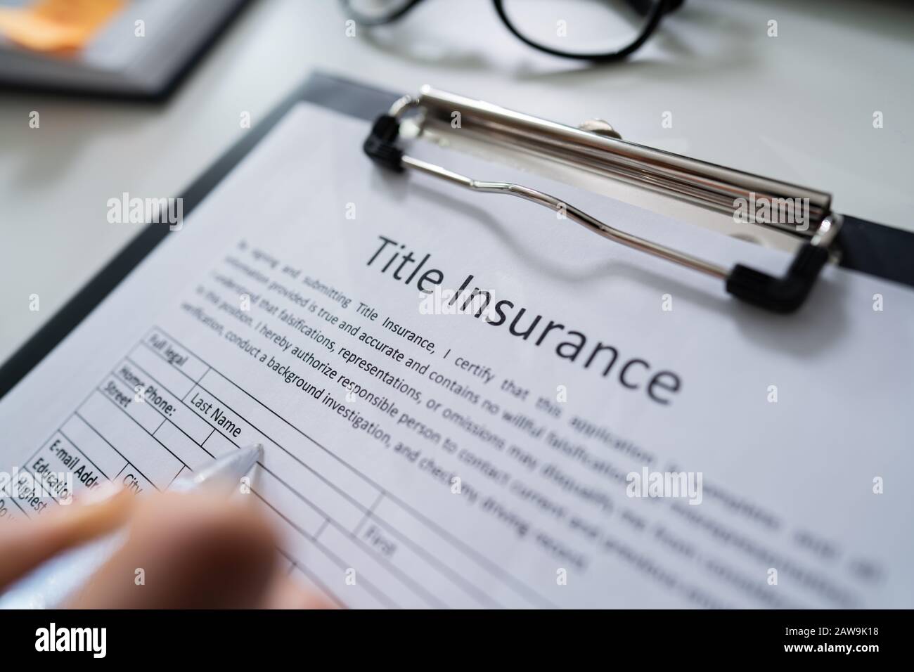 Insurance Form High Resolution Stock Photography and Images - Alamy