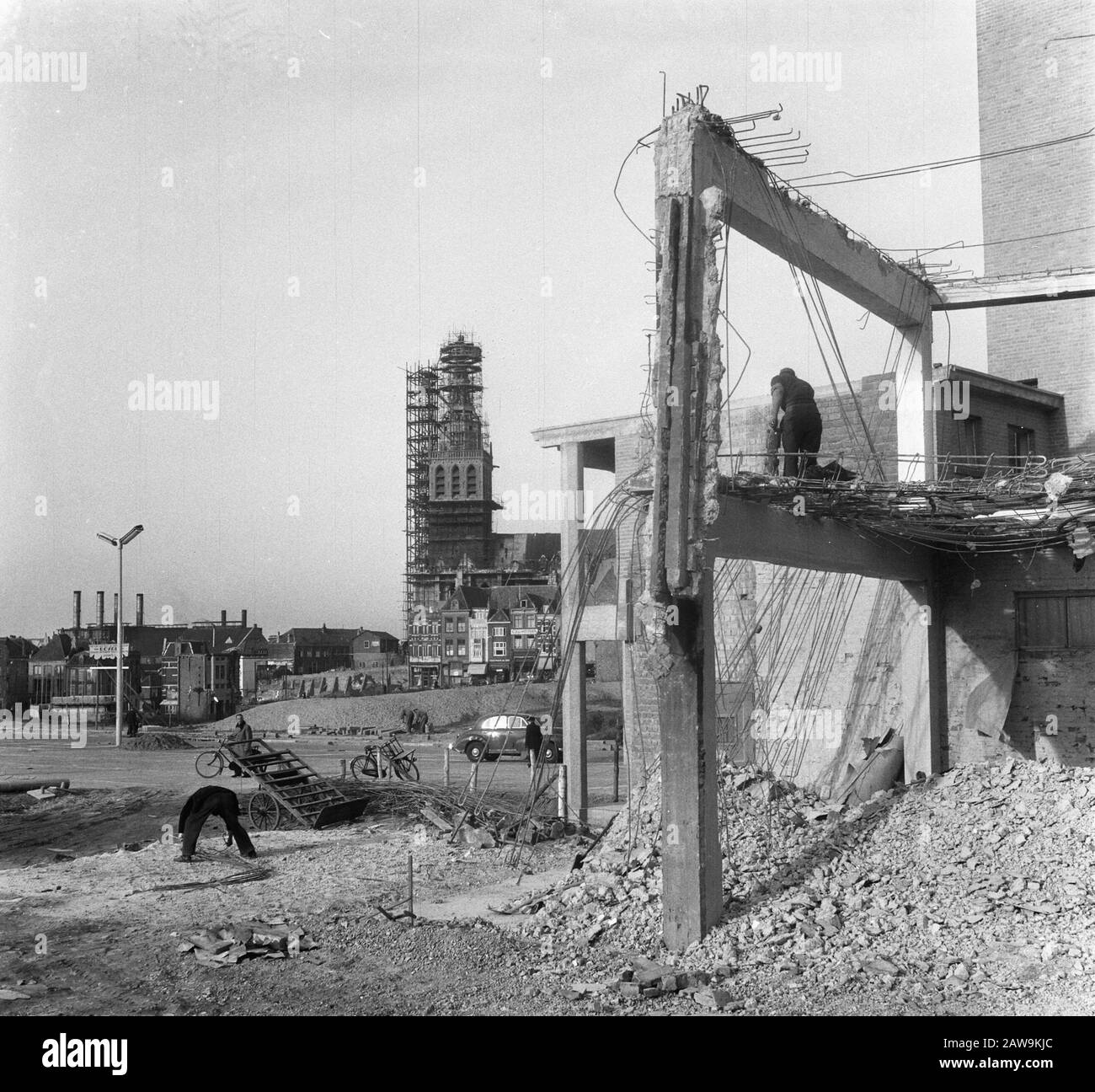 Nijmegen stevenstoren Black and White Stock Photos & Images - Alamy