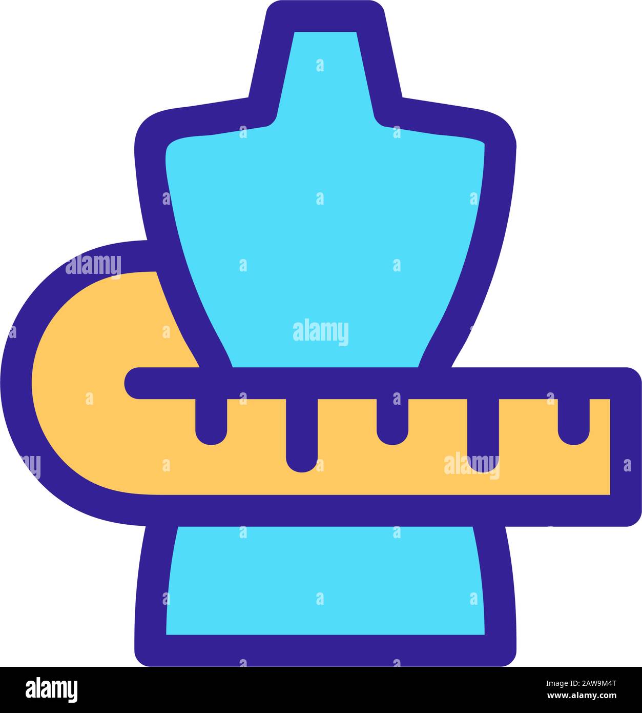 Icon vector. Isolated contour symbol illustration Stock Vector Image ...