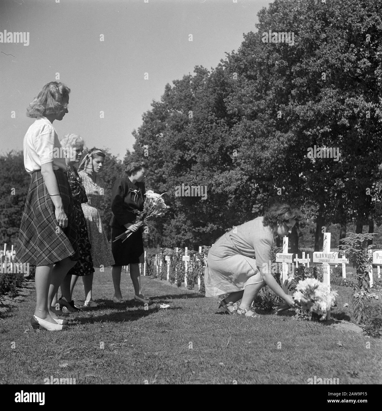 Arnhem Oosterbeek War Cemetery (Airborne cemetery) Date: September 12 ...