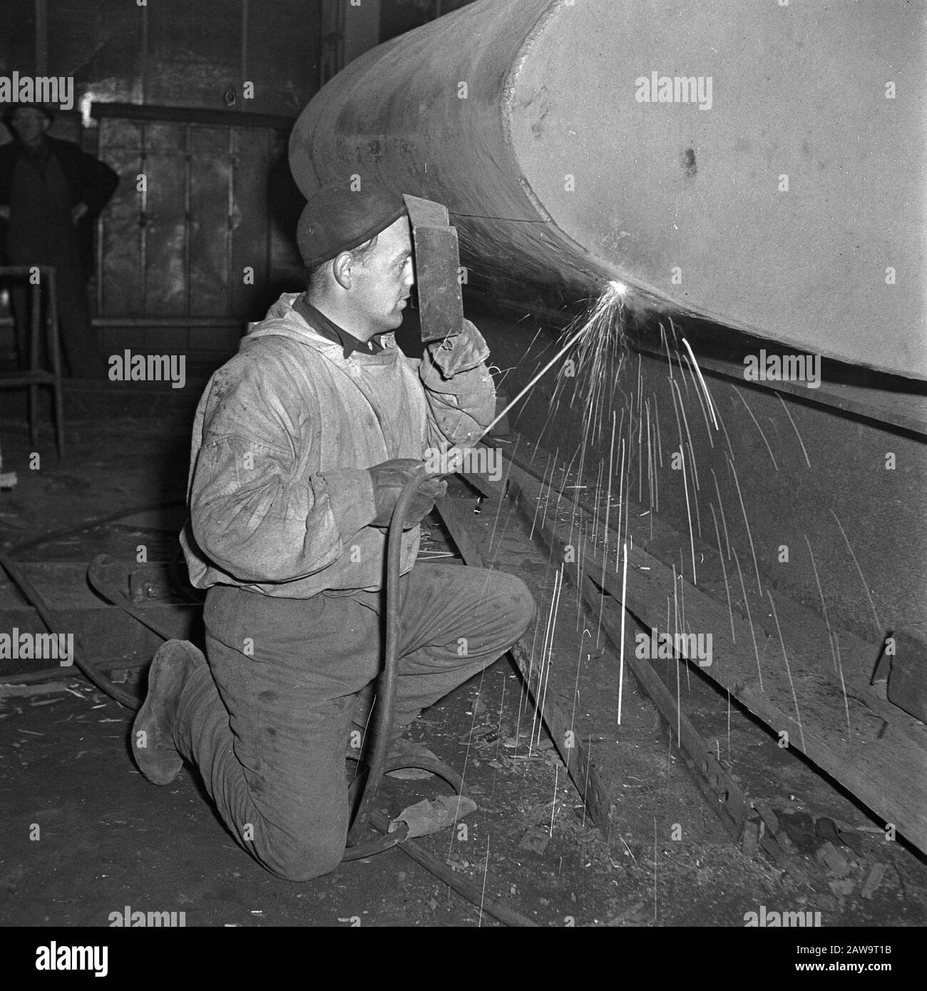 Dock workers Black and White Stock Photos & Images - Alamy