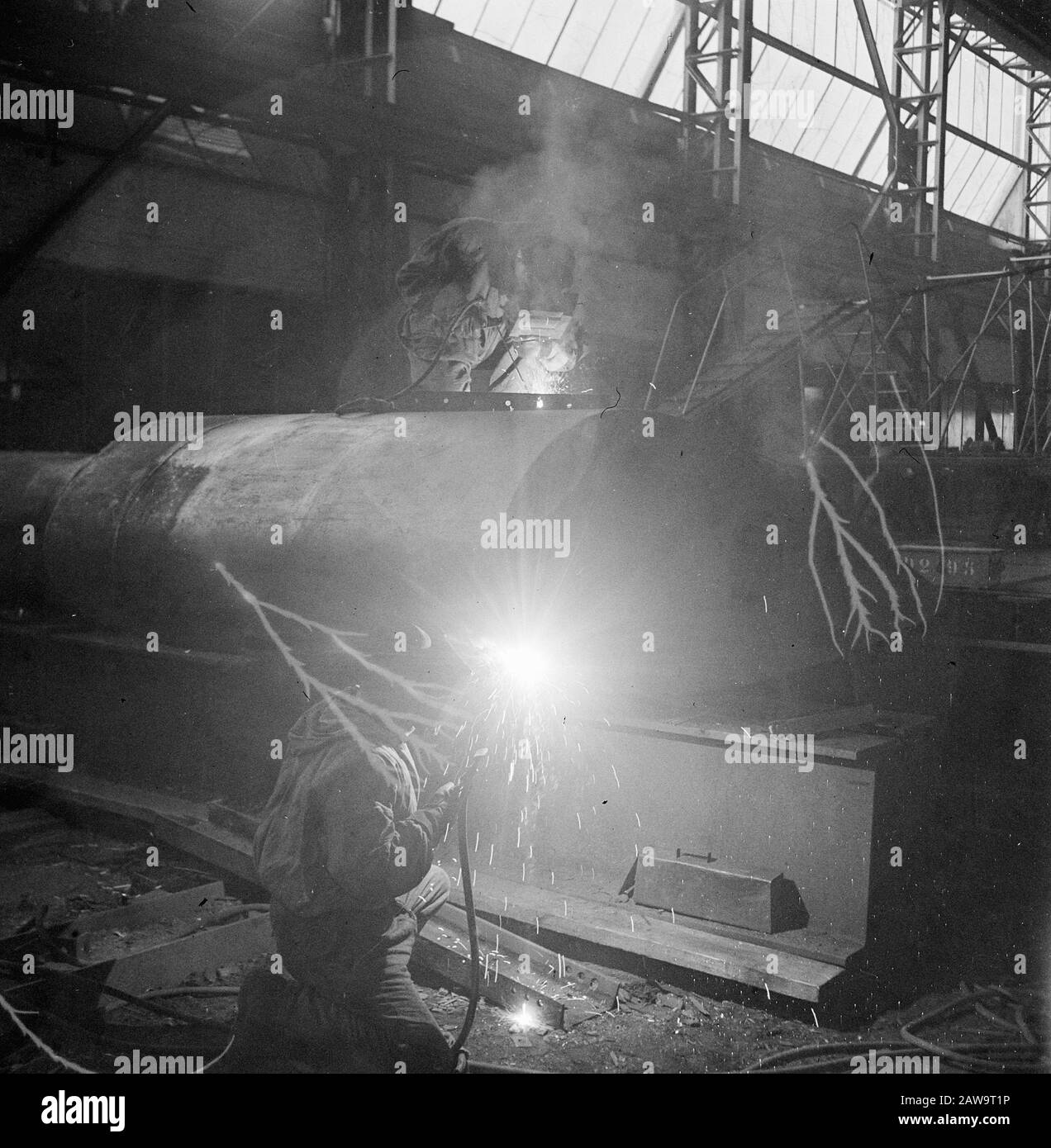 Dutch Dock Company Date: January 4, 1946 Keywords: workers, shipyard ...