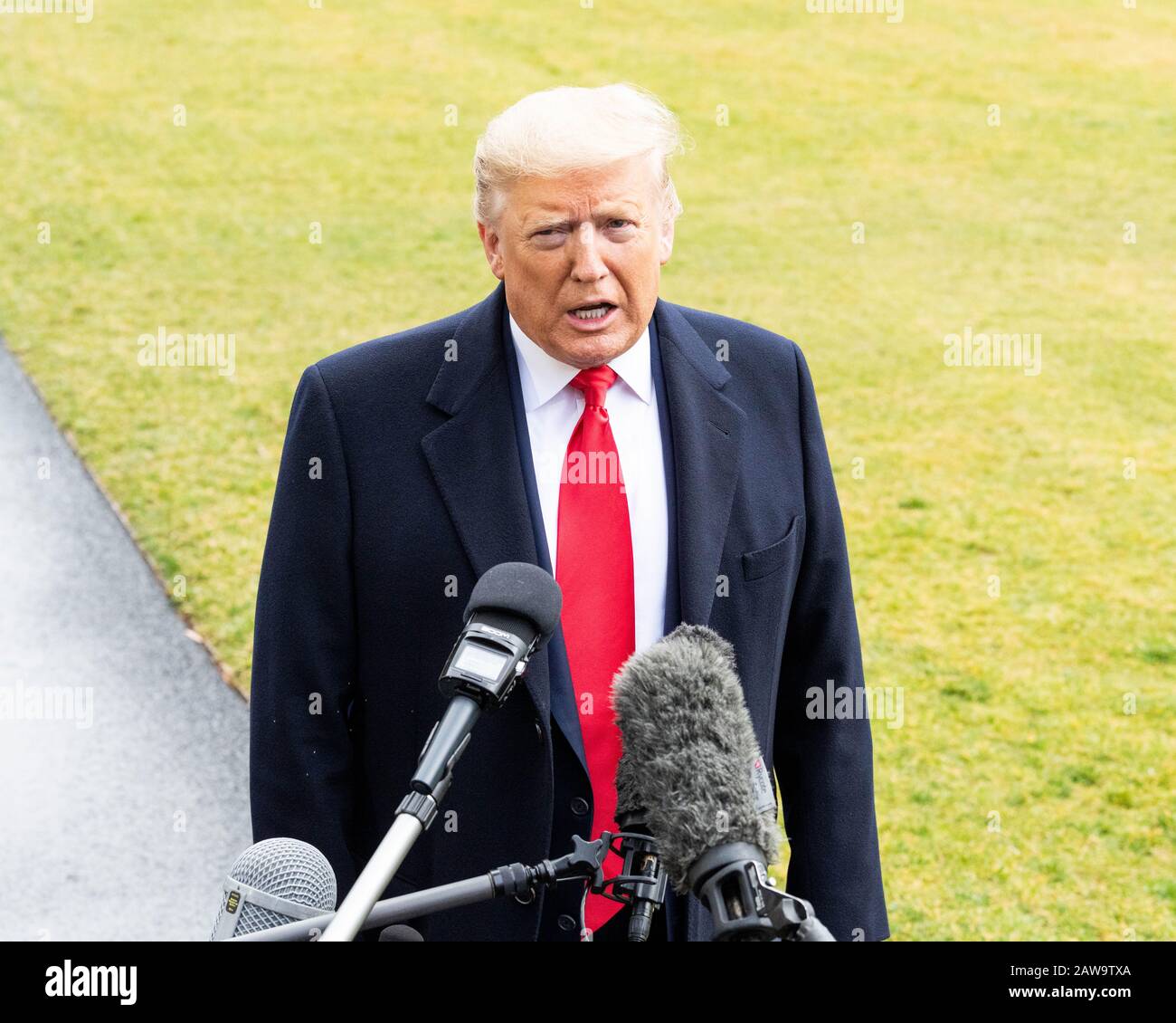 February 7, 2020 - Washington, DC, United States: President Donald ...
