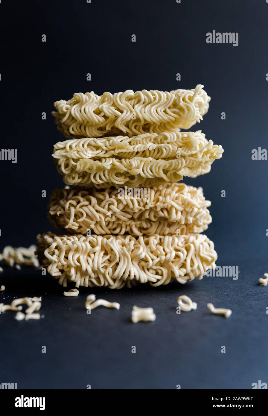 Instant noodles set on hi-res stock photography and images - Alamy