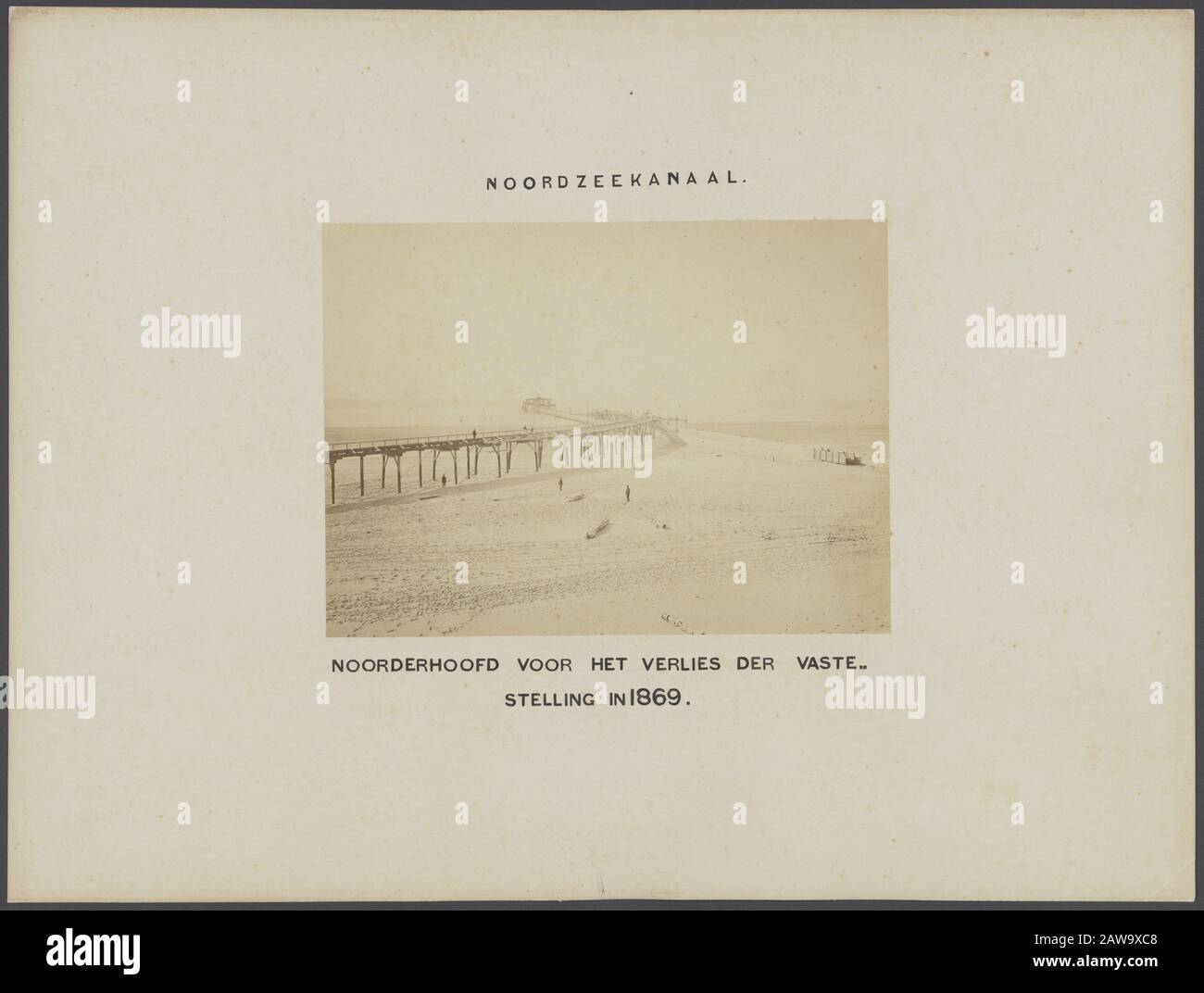 North Sea North Head for the loss of fixed position in 1869. Photo ...