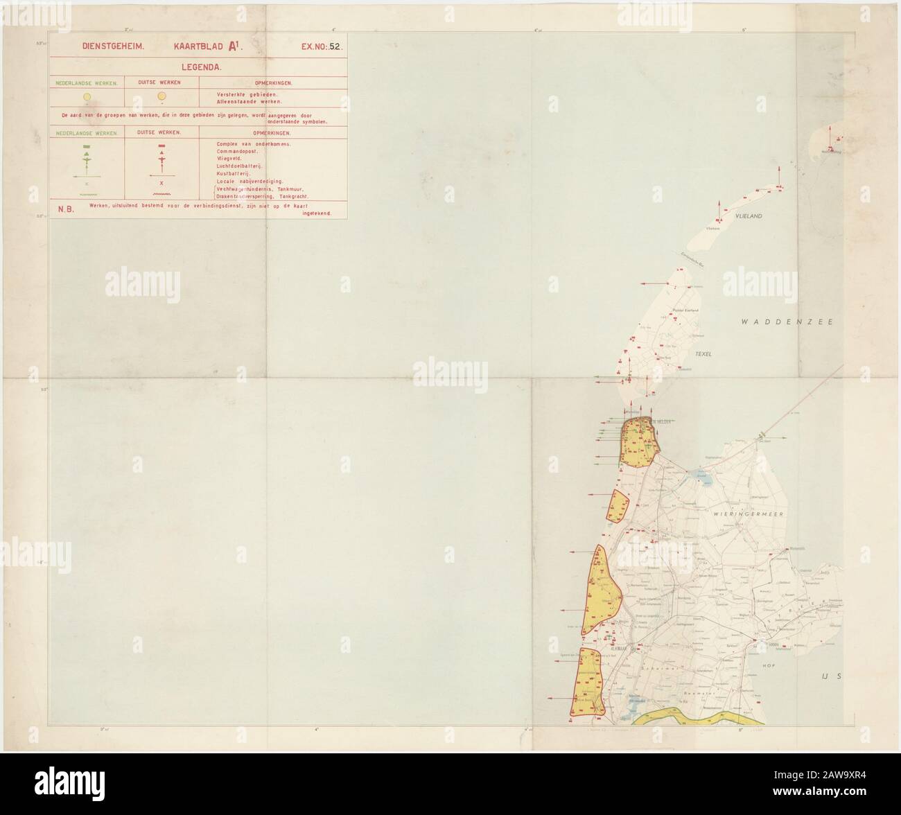 Proposition Maps of the Netherlands (secret service) with entries from ...