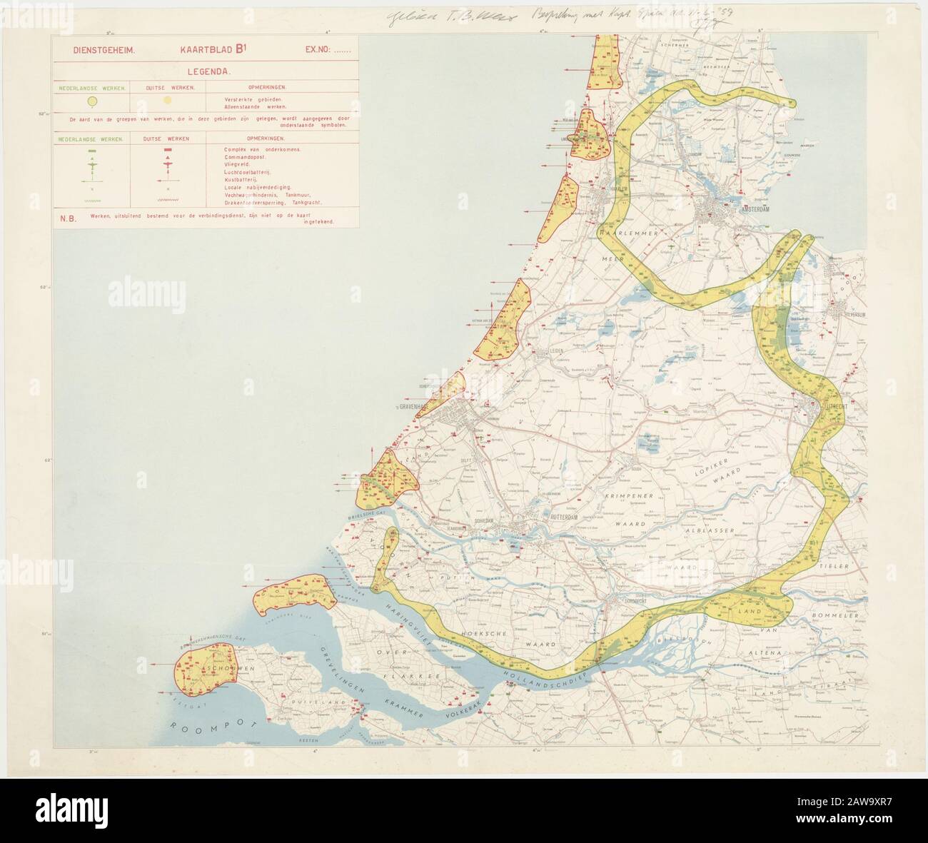 Proposition Maps of the Netherlands (secret service) with entries from ...