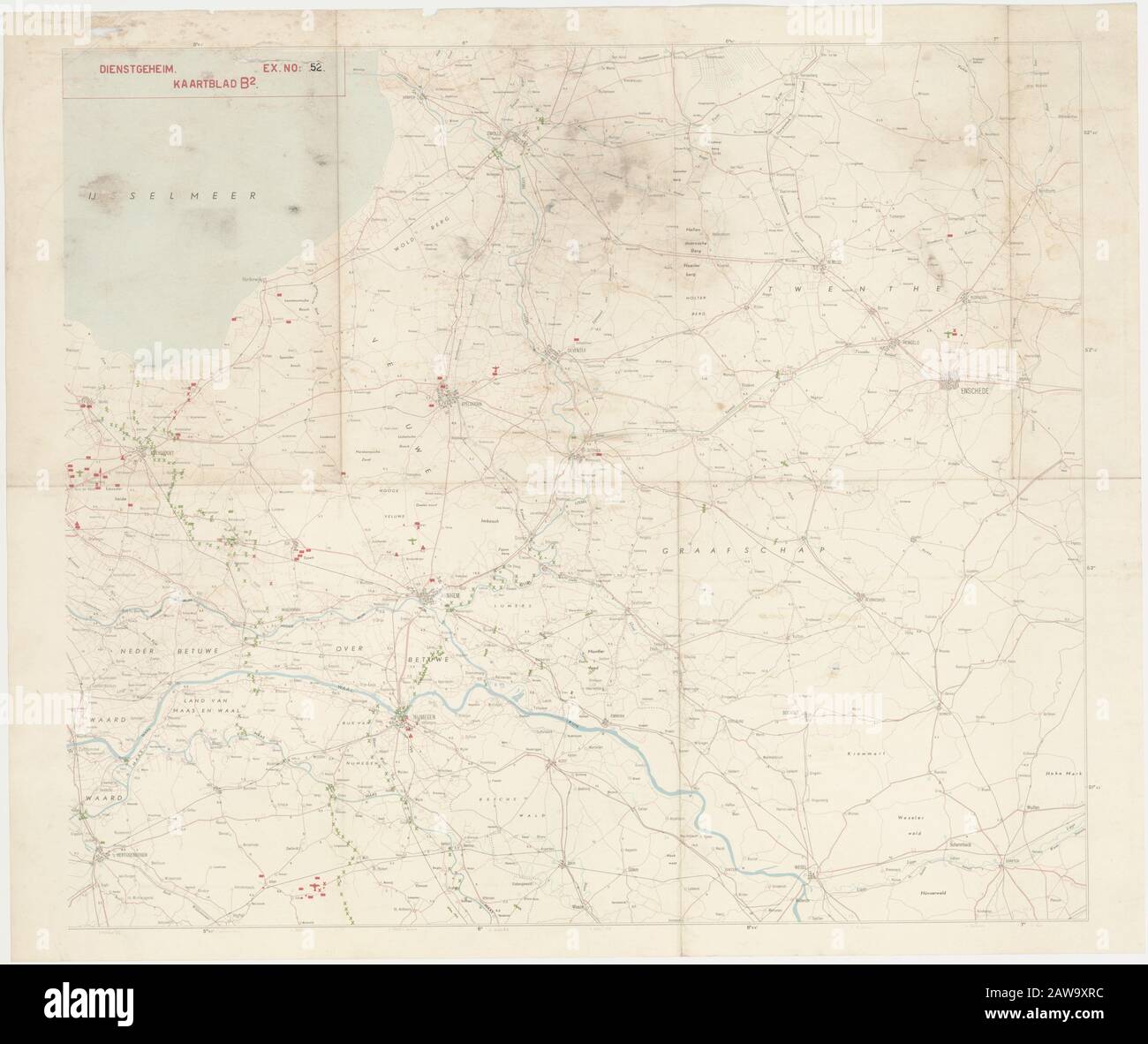 Proposition Maps of the Netherlands (secret service) with entries from ...