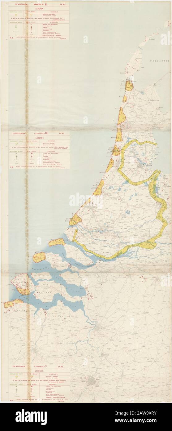 Proposition Maps of the Netherlands (secret service) with entries from ...