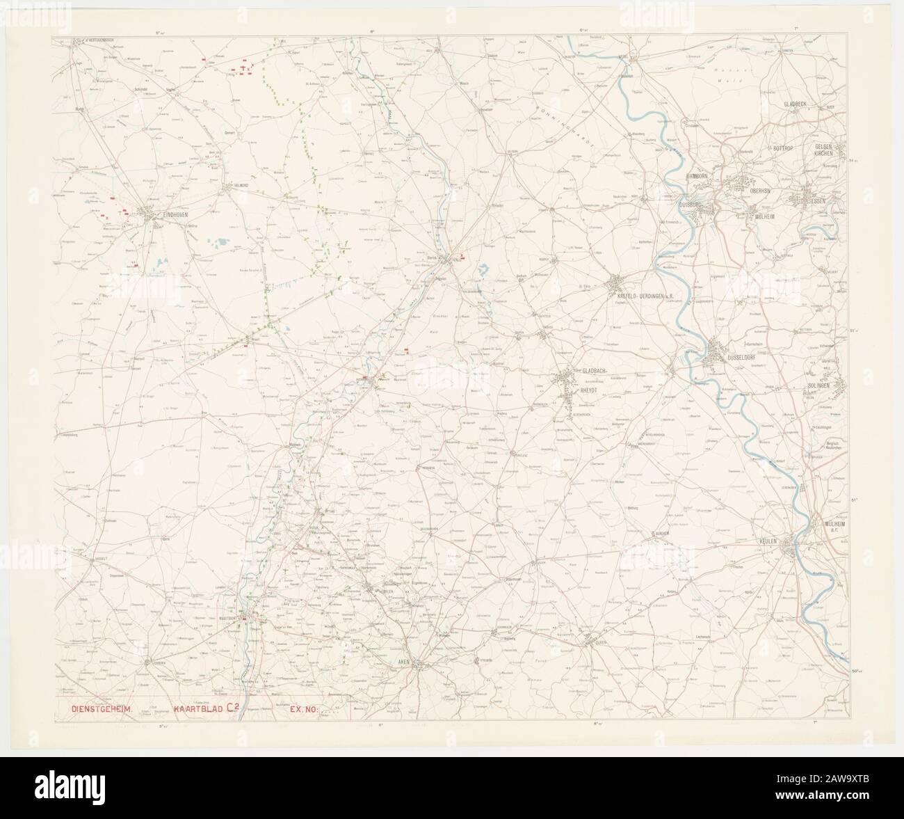 Proposition Maps of the Netherlands (secret service) with entries from ...