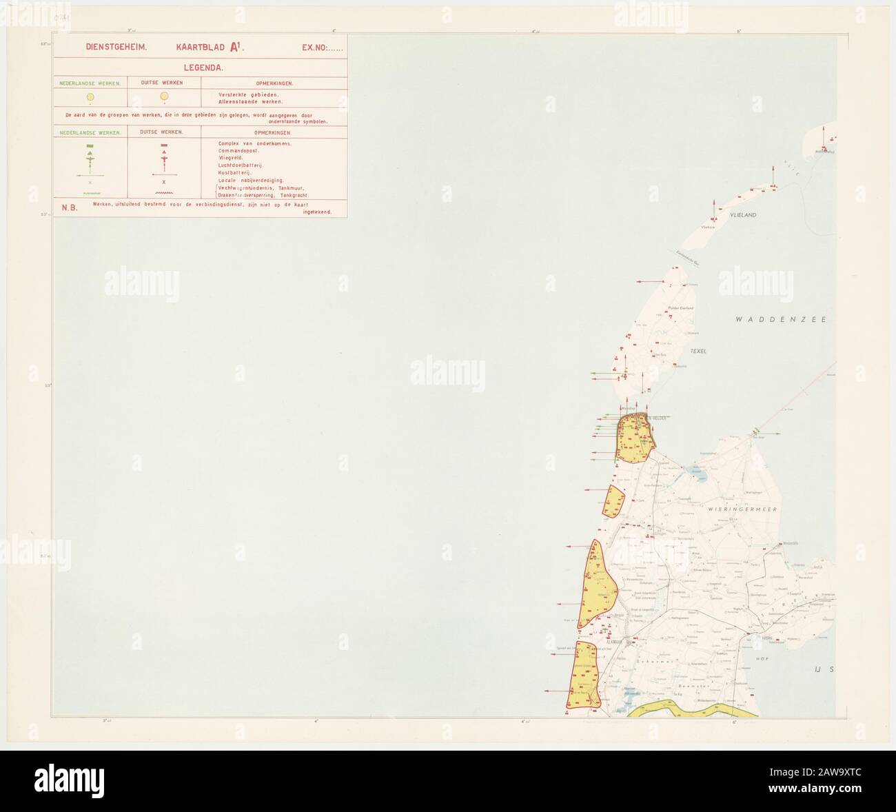 Proposition Maps of the Netherlands (secret service) with entries from ...