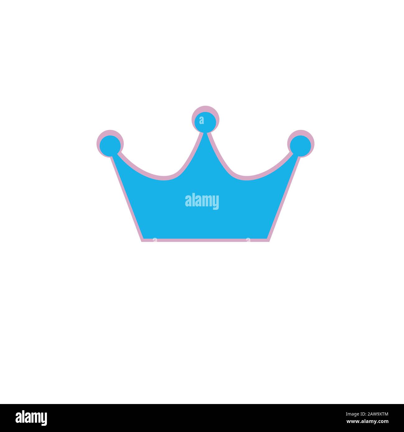 Blue Crown Clipart
