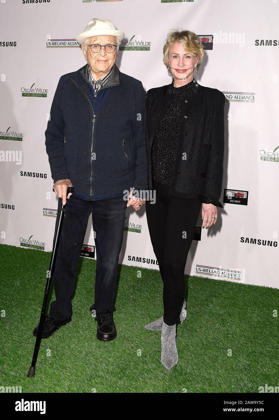 06 February 2020 - Santa Monica, California - Norman Lear and Wife Lyn ...