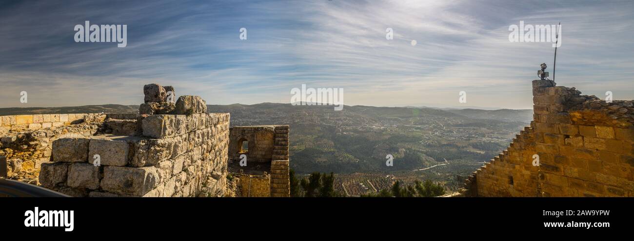 رAjloun Castle is a 12th-century Muslim castle situated in northwestern ...