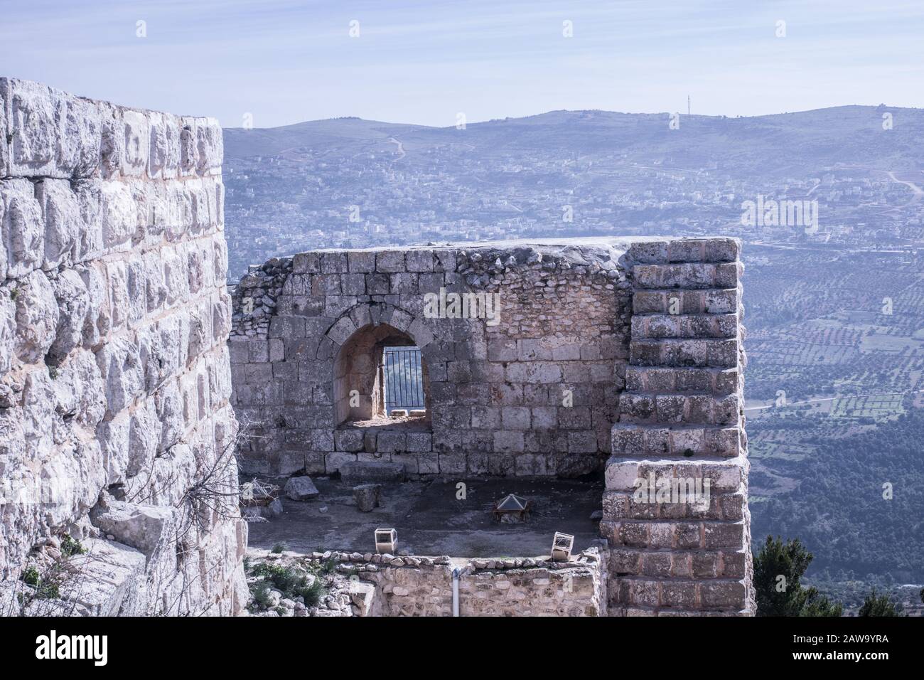 رAjloun Castle is a 12th-century Muslim castle situated in northwestern ...