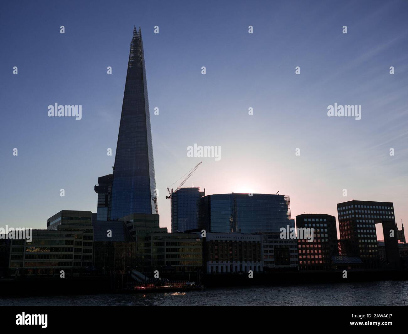 Shard sunset hi-res stock photography and images - Alamy