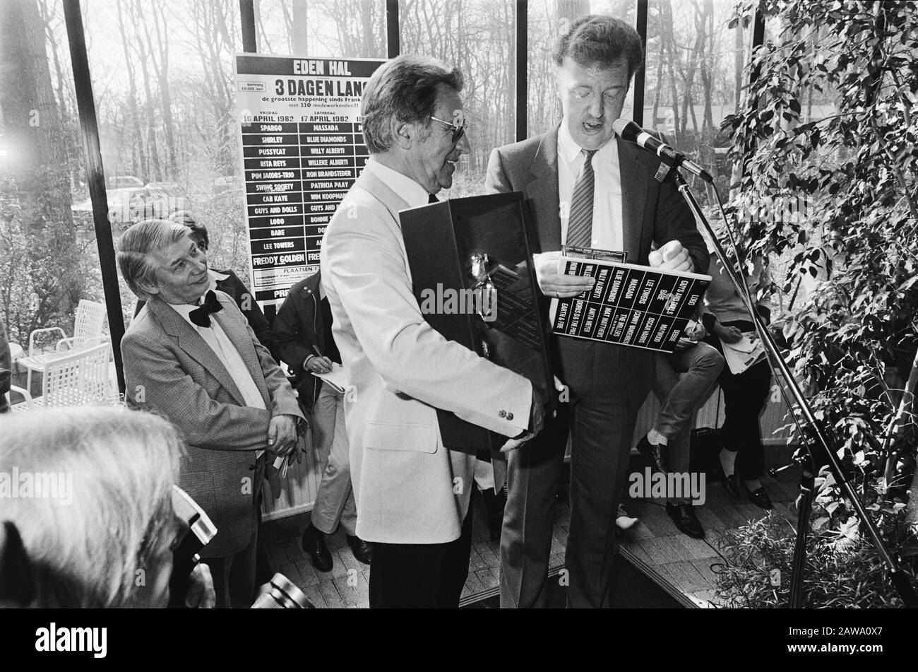 Lou van Rees says goodbye to organize large concerts. André van Duin ...