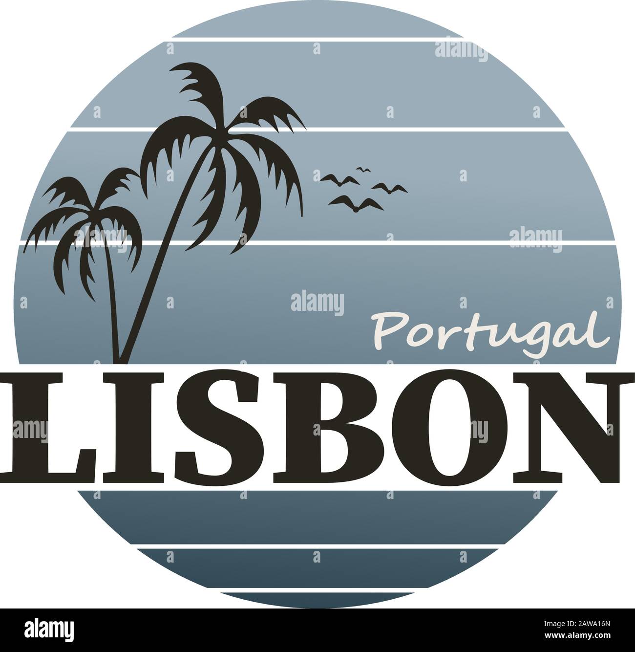 Lisbon skyscraper Stock Vector Images - Alamy