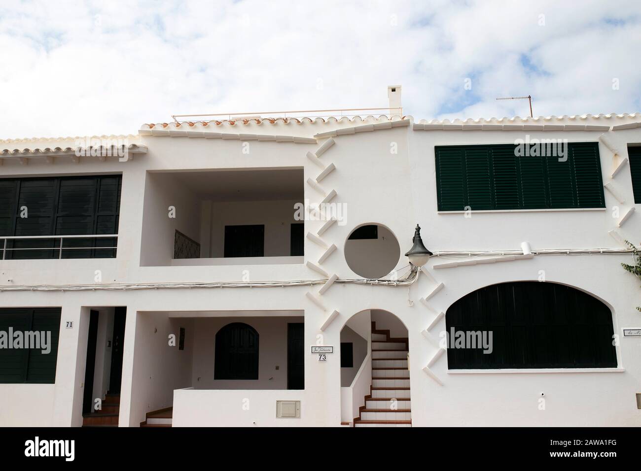 Menorcan houses hi-res stock photography and images - Alamy