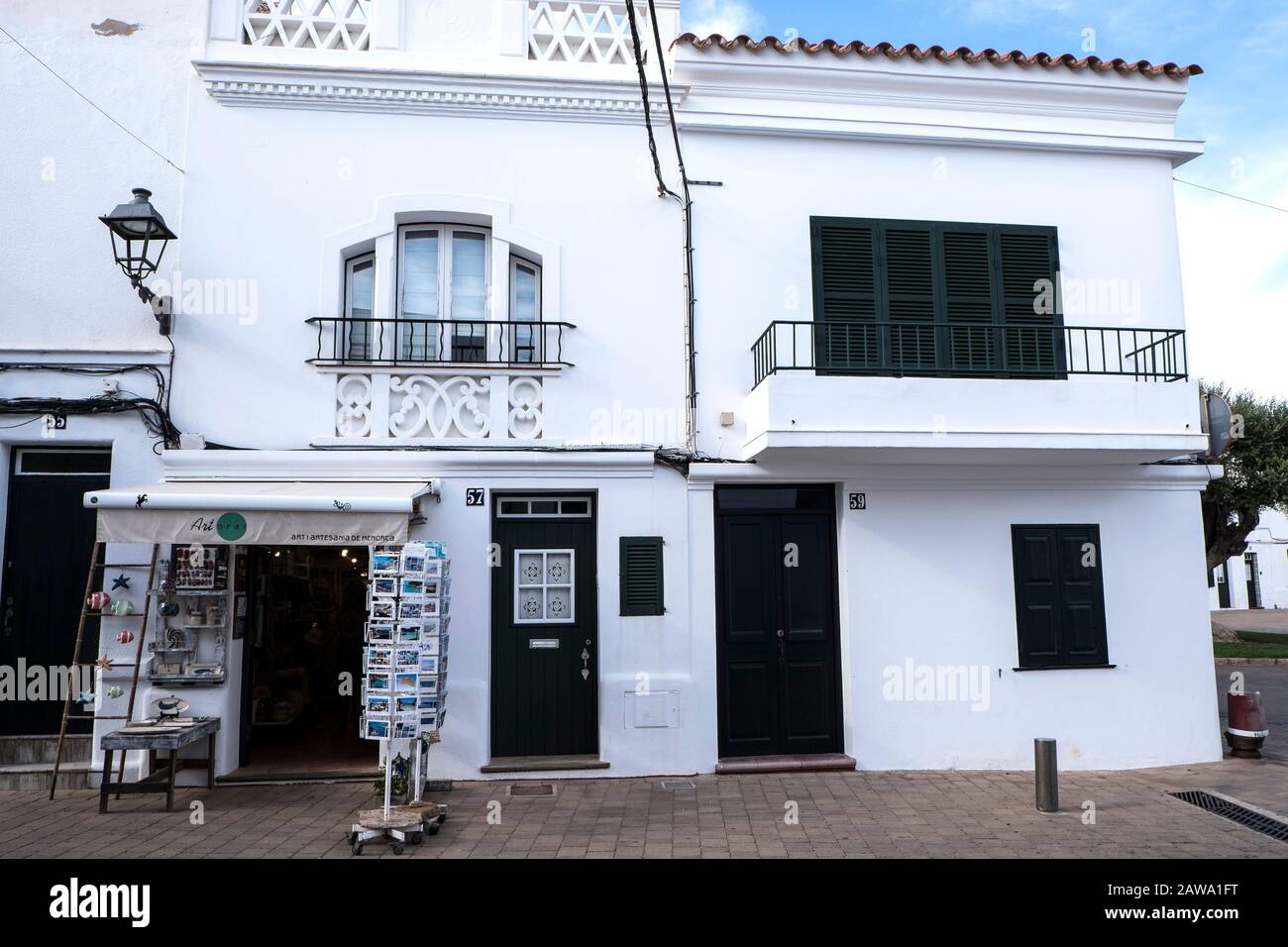 Menorcan house hi-res stock photography and images - Alamy