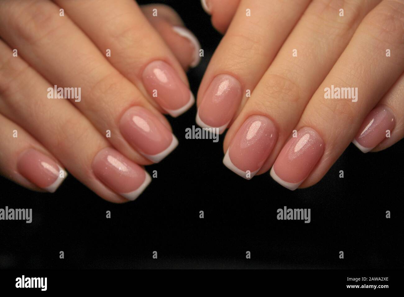 The beauty of the natural nails. Perfect Stock Photo - Alamy