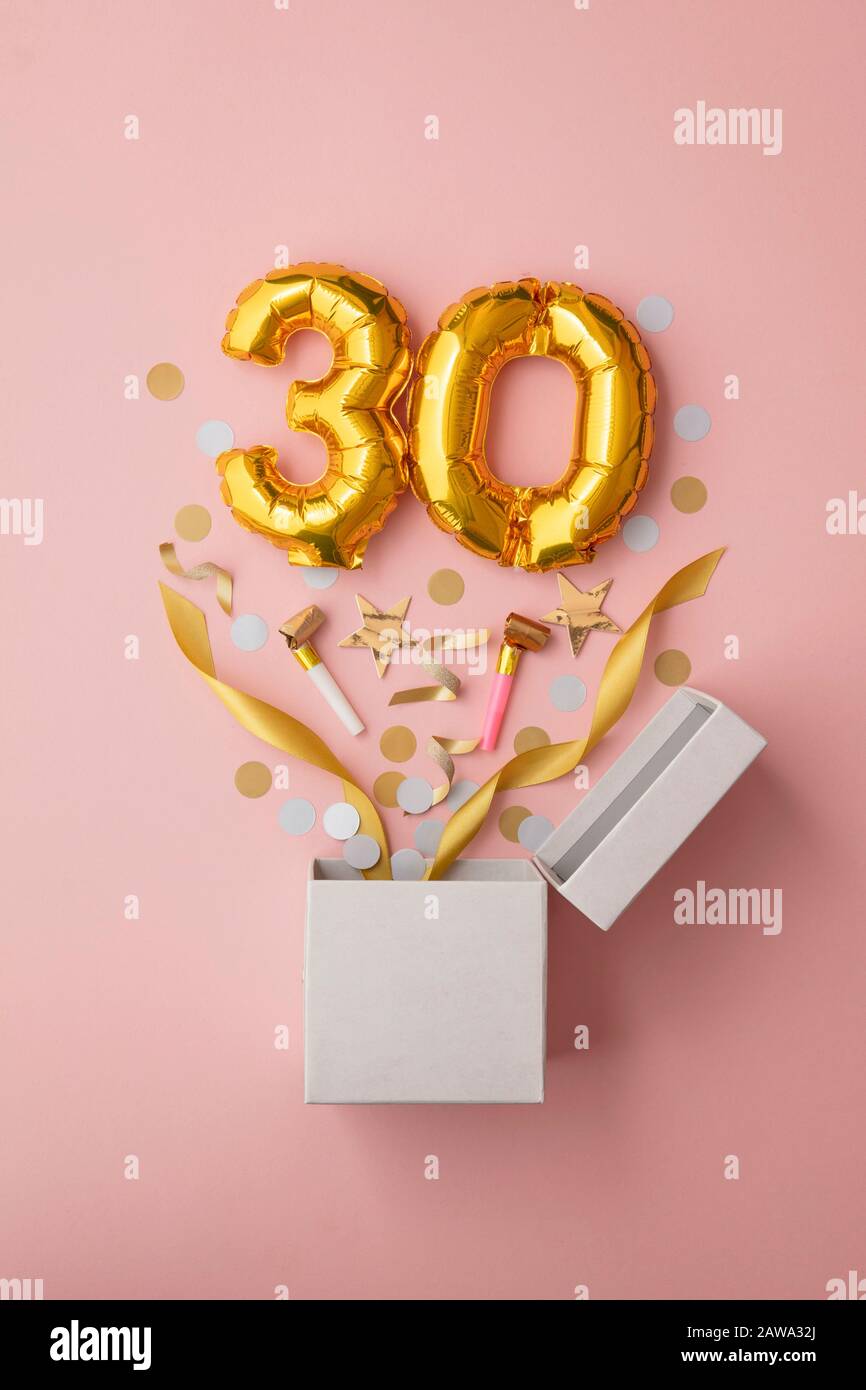 30th birthday card hi-res stock photography and images - Alamy