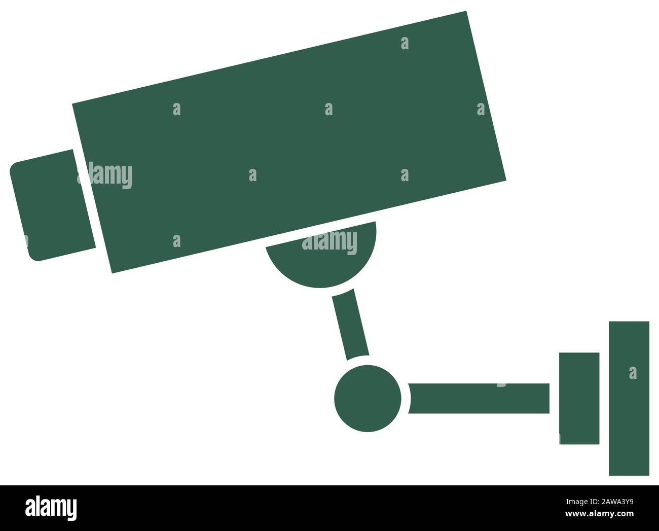 Watching cctv home video Stock Vector Images - Alamy