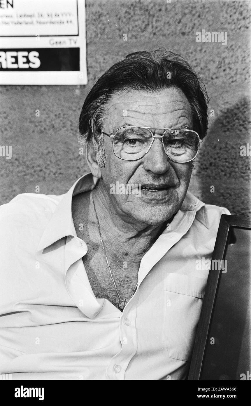 Lou van Rees says goodbye to organize large concerts. Lou van Rees Date ...