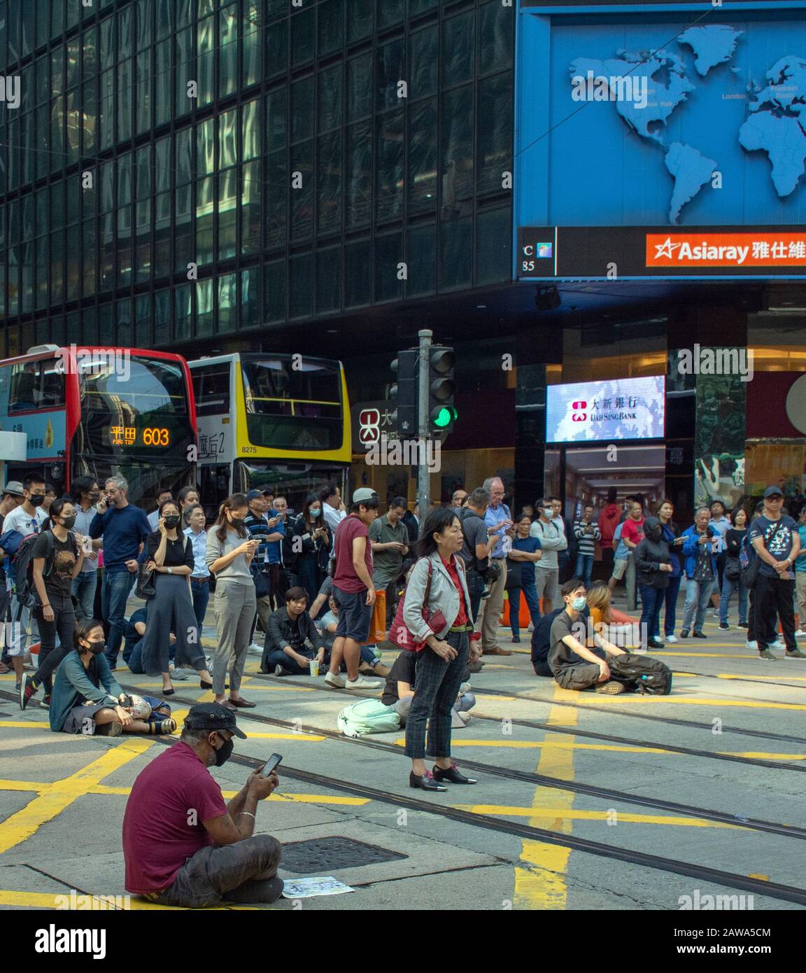 Hong Kong Protest Stock Photo - Alamy