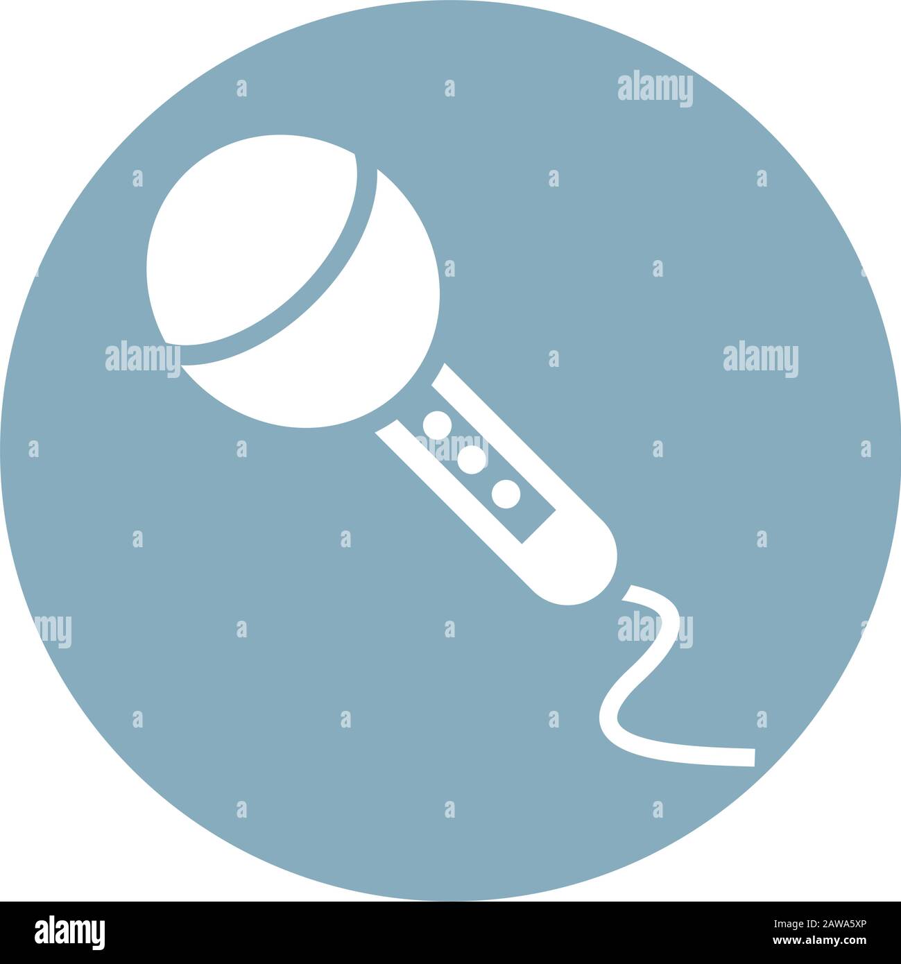microphone sound device isolated icon Stock Vector Image & Art - Alamy
