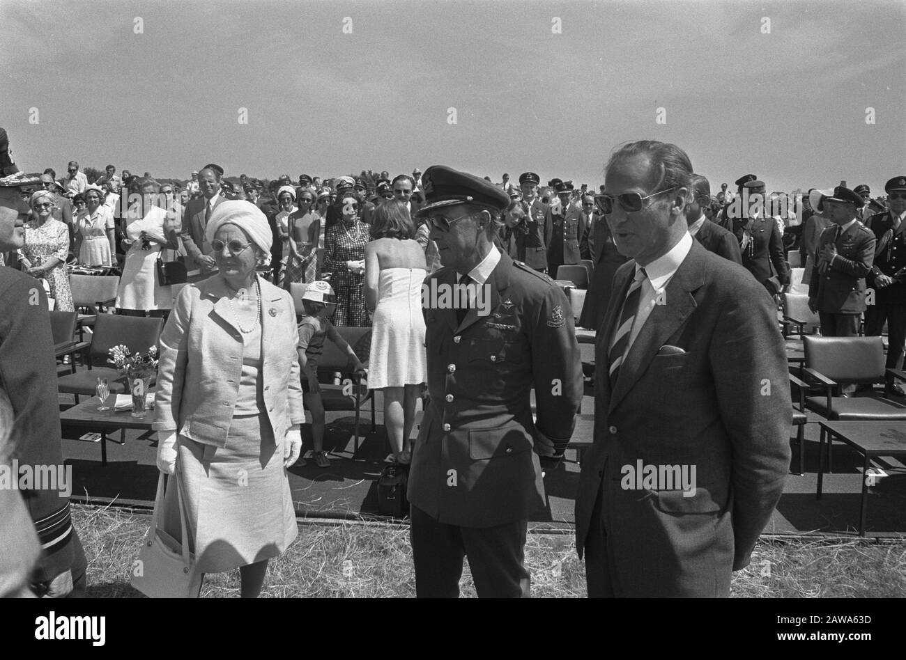 Air Show at Deelen airbase t.g.v. sixtieth anniversary Royal Air Force ...