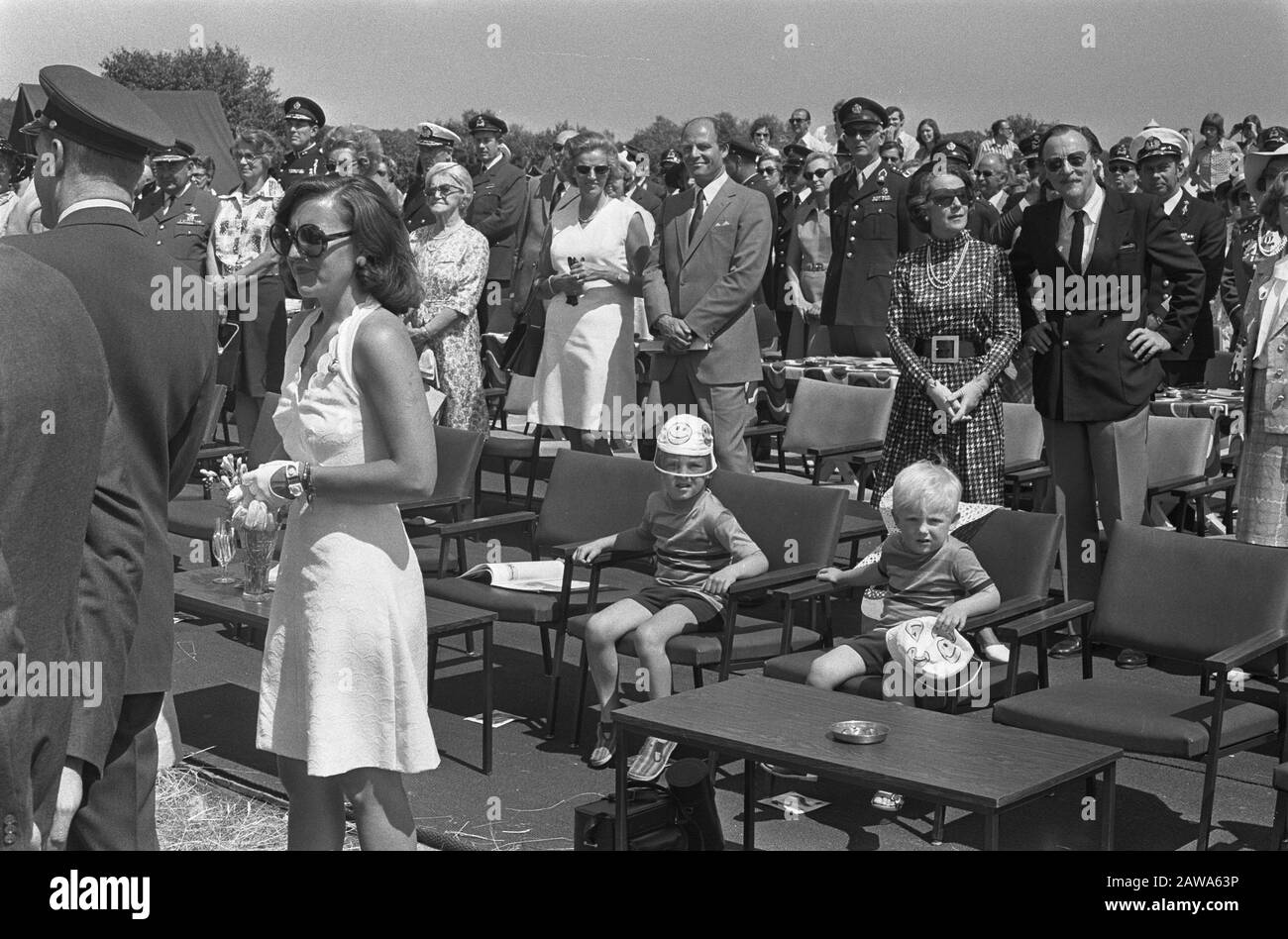 Air Show at Deelen airbase t.g.v. sixtieth anniversary Royal Air Force ...