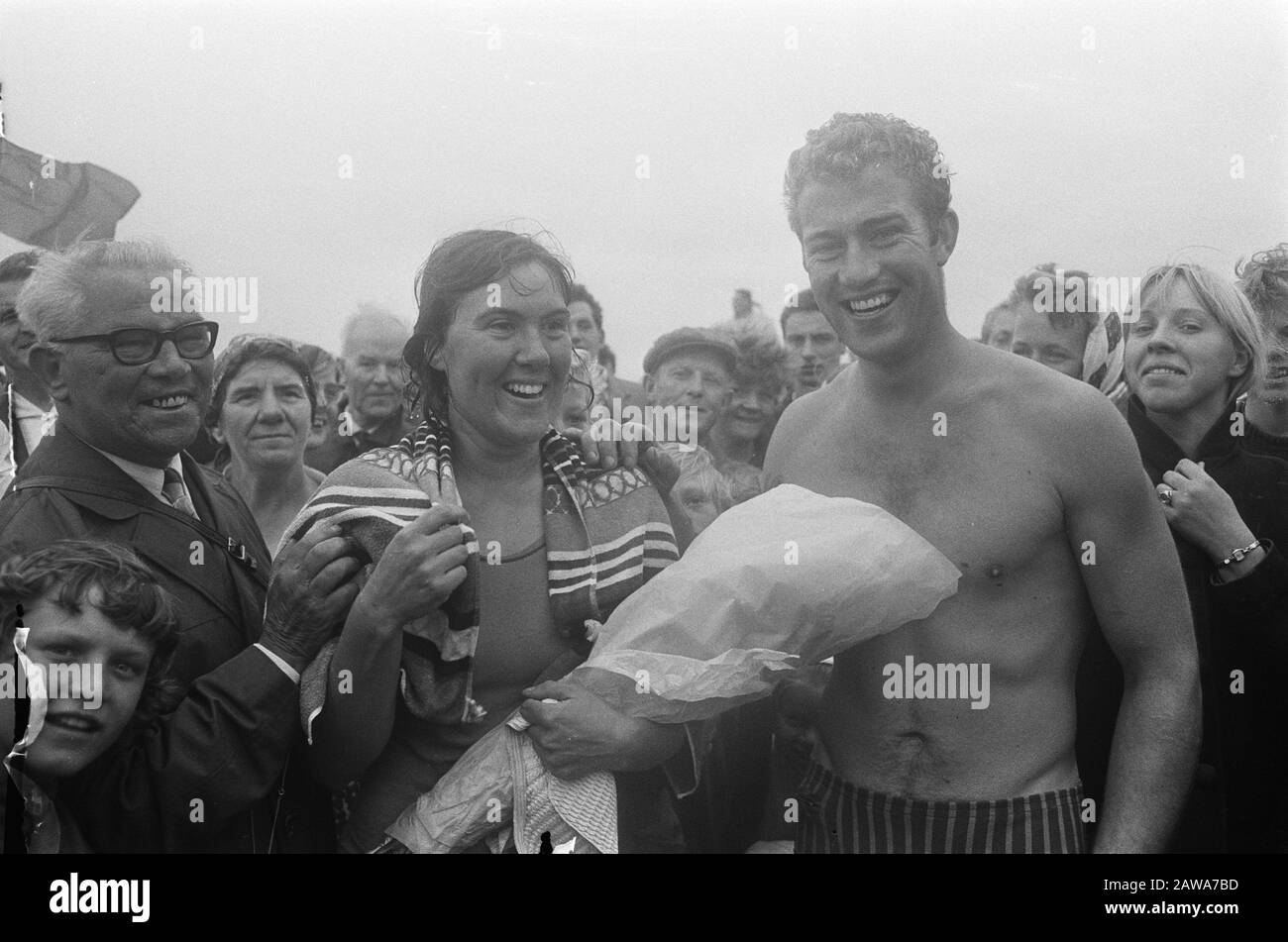 Zeezwemwedstrijd Hoek van Holland / Ter Heijde Maarten van Oosten and ...