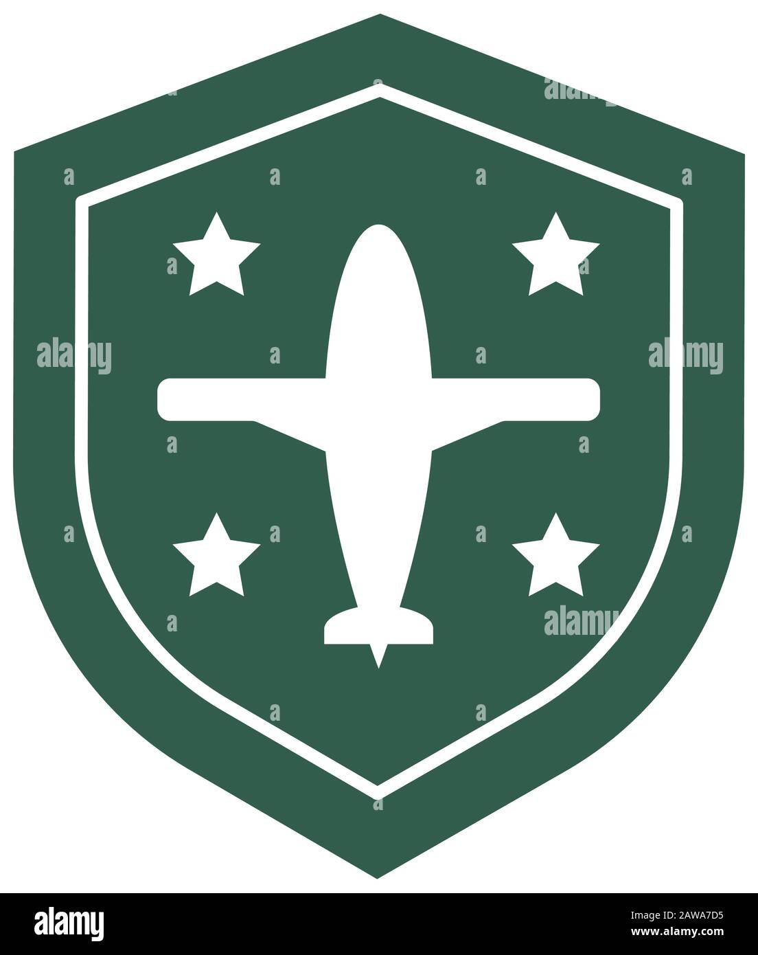 Infantry shield Stock Vector Images - Alamy