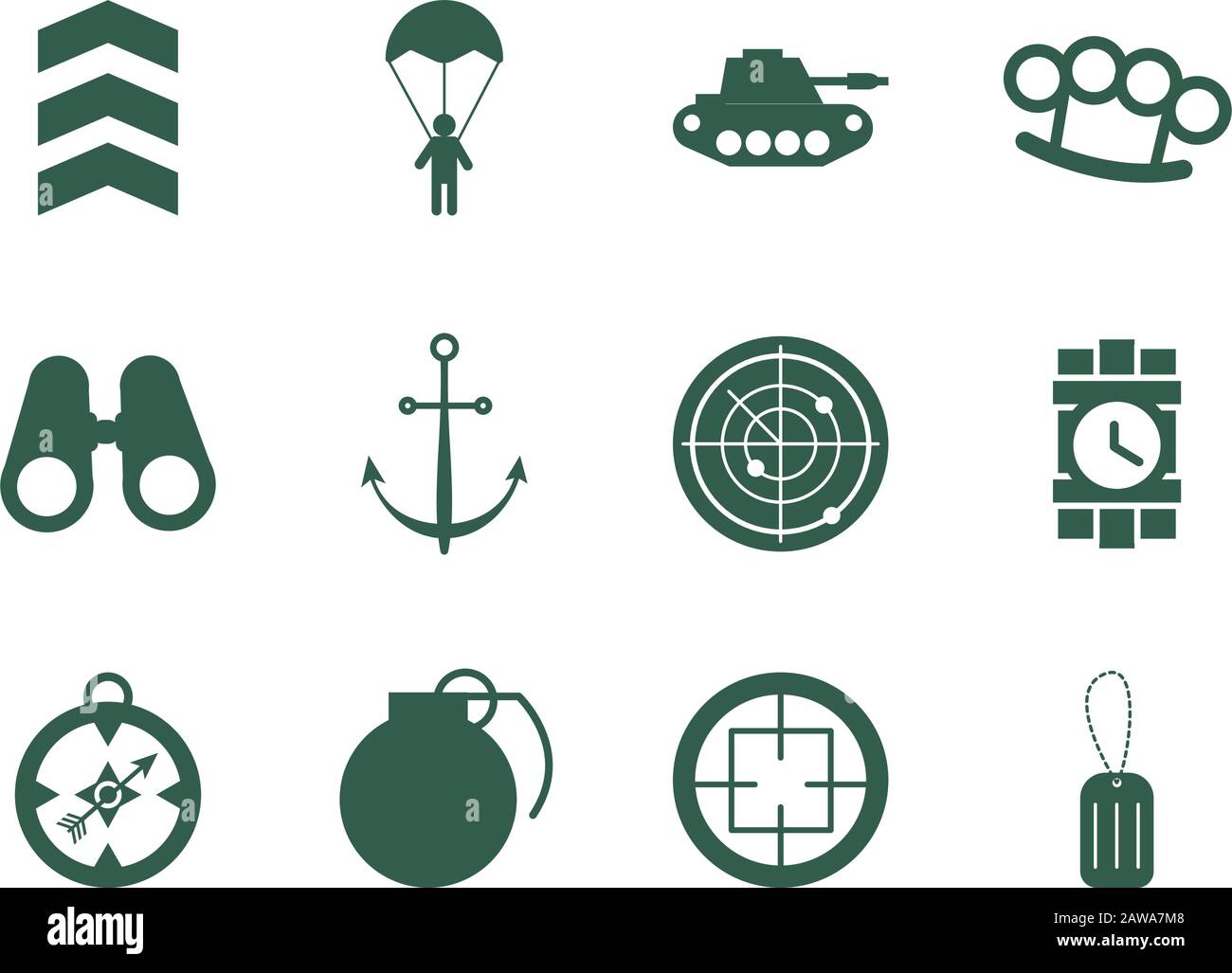 American military group Stock Vector Images - Alamy
