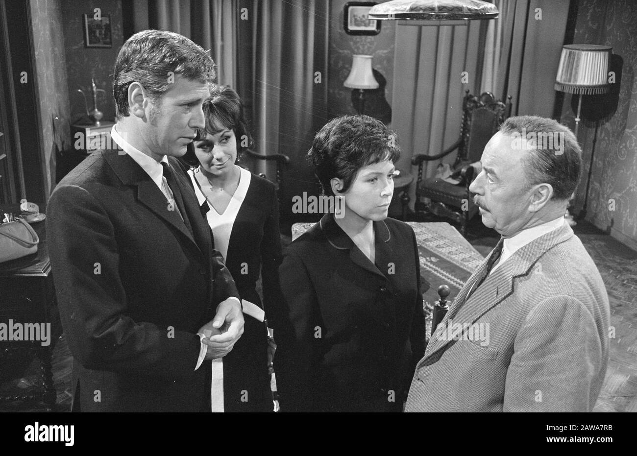 Shooting of TV series The anger of Maigret Maigret (Jan Teulingslaan ...