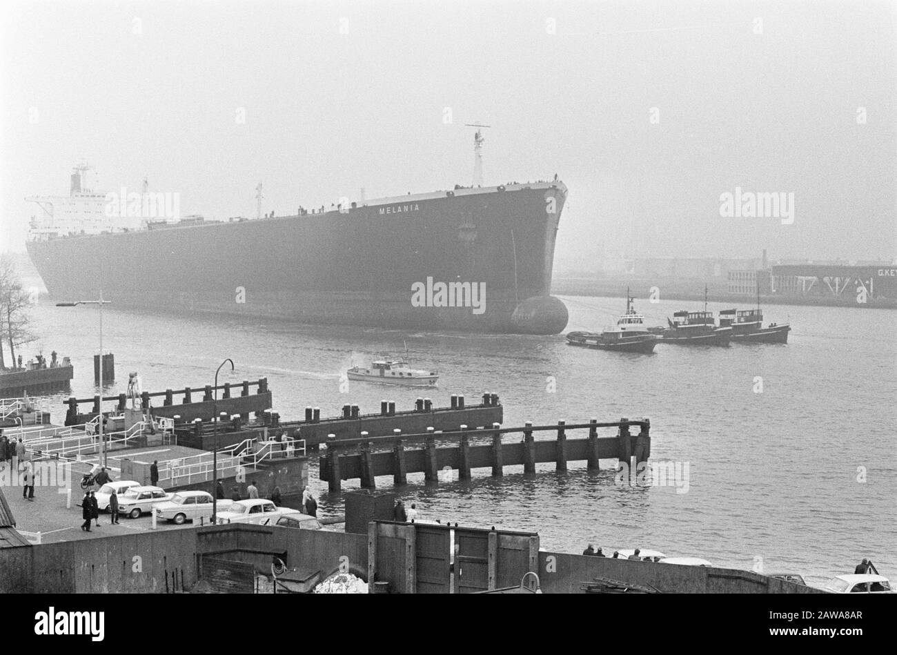 Mammoth Tanker Melania makes trial (here Hembrug) Date: December 8 ...